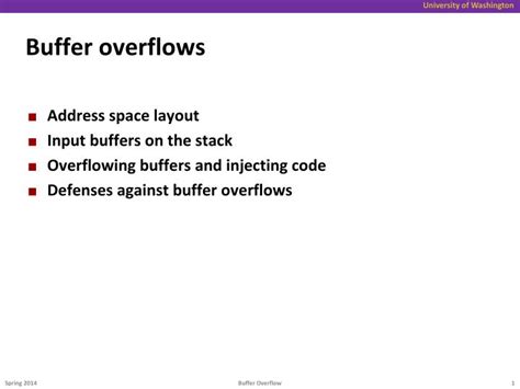 Ppt Buffer Overflows Powerpoint Presentation Free Download Id5772474