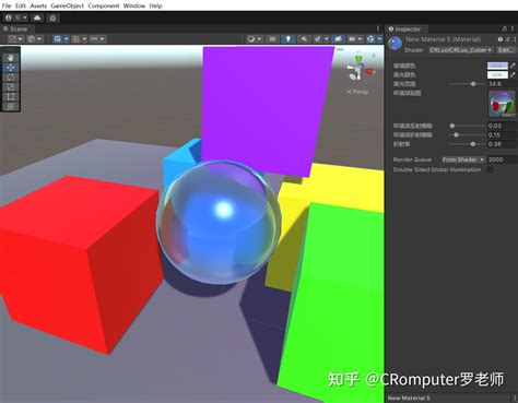 Unityshader 基础(61)玻璃折射计算 知乎 Unityshader 基础(61)玻璃折射计算 知乎
