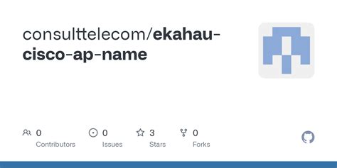 github consulttelecom ekahau cisco ap name