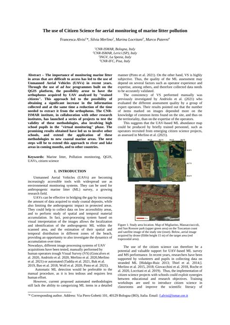 Pdf The Use Of Citizen Science For Aerial Monitoring Of Marine Litter Pollution