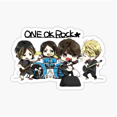 One Ok Rock A One Ok Rock A One Ok Rock Sticker For Sale By Dinoer