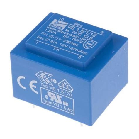 Block Vb 1 5 1 12 Pcb Transformer Through Hole Price From Rs 918 Unit Onwards Specification