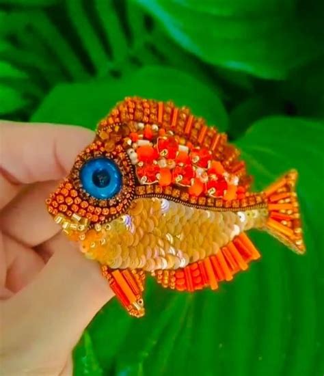 Бисер и бисероплетение Запись со стены в 2024 г Золотая рыбка Узоры для ручной вышивки