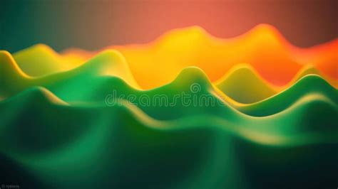 Abstract Wavy Patterns In Vibrant Colors Create A Visually Striking Image Stock Illustration