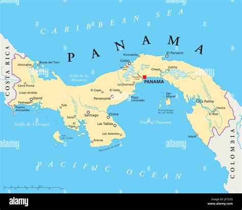 Route Panama Canal Map Shipping Atlas Map Of The World Colon Trade Stock Vector Image