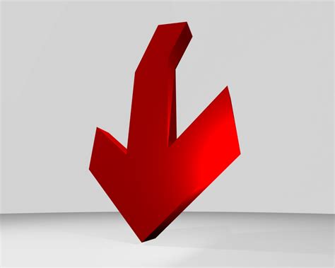 Red Arrow In 3d Free Photo Download Freeimages