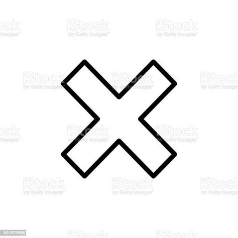 곱하기 기호 아이콘입니다 정보 그래픽 모바일 응용 프로그램 웹 디자인 웹 사이트에 대 한 간단한 아이콘의 요소입니다 웹사이트 디자인 및 개발 응용 프로그램 개발에 대 한