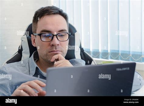 Startup Business Software Developer Working On Computer At Modern