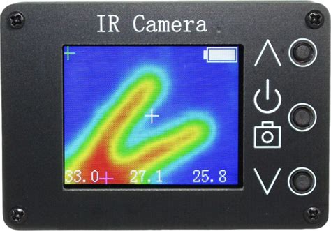Thermal Imaging Cameramlx90640 Cameras Thermal Imaging 18 Inch Tft Screen Lcd Display