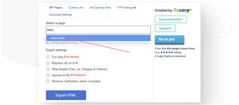 Wordpress To Html Converter Plugins And Tools White Canvas