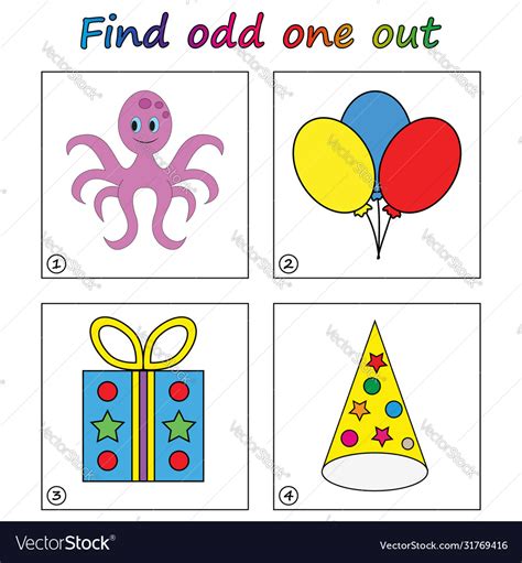 Odd One Out Puzzles