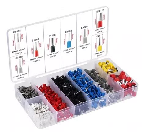 Kit Terminales Electricos Ferrules 1200 Cuotas Sin Interés