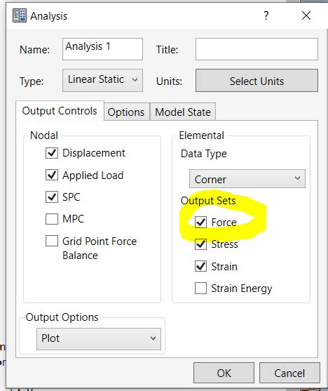 Presentation Of Total Force Applied To Point Which Is Common For Two Rigid Links In Inventor Nastran