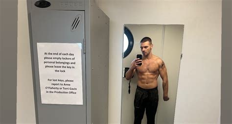Hollyoaks Off The Charts Tyler Conti Shirtless On Insta Story