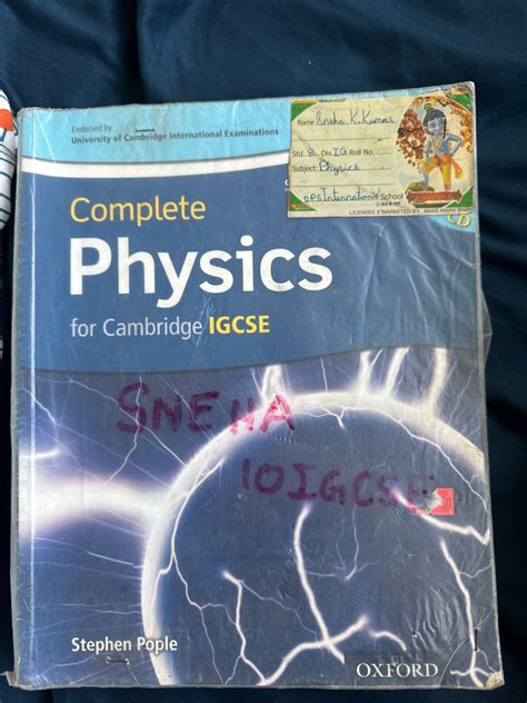 Cambridge Igcse Physics Hobbies And Toys Books And Magazines Textbooks On Carousell