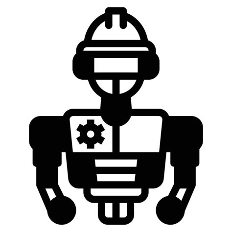 Robotics Engineering Icon Vector Illustration Education Technology 13918240 Vector Art At