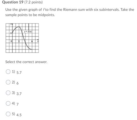 solved question 19 7 2 points use the given graph of fto
