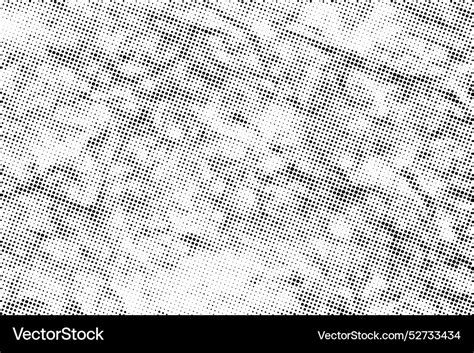 Grunge Halftone Abstract Dots Texture Background Vector Image