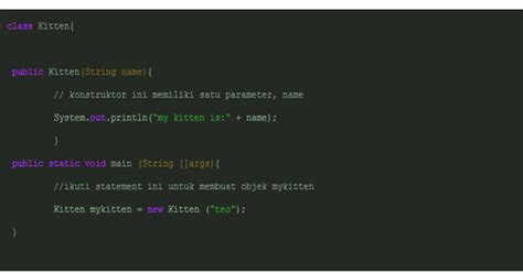 Class Dan Object Pada Pemograman Java