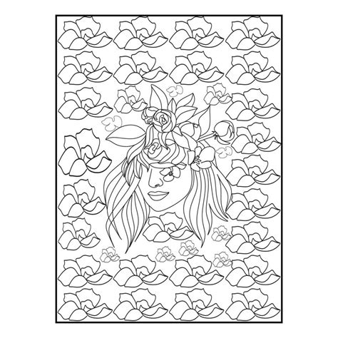 Vetor De Design De Arte De P Gina De Livro Para Colorir Adulto Vetor No Vecteezy