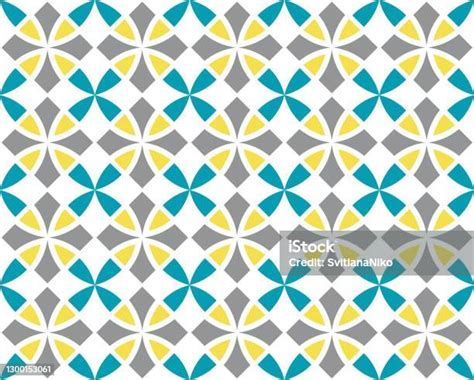 기하학적 원활한 패턴 빈티지 텍스처 추상 적 매끄러운 아라베스크 벡터 패턴 색상 장식 흰색 배경에 회색 노란색 파란색 추세 색상 심플한 디자인 원단 직물 포장 0명에 대한