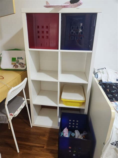 Ikea Kallax Storage With Boxes Furniture And Home Living Furniture