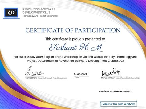 Attended A Insightful Seminar On Git And Github 🚀 Learned The Basics