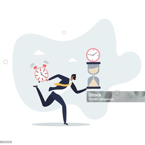 Steal Time Productivity Or Procrastination Problem Work Efficiency To Finish In Deadline