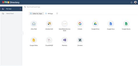If Not You Will Need To Create A Zoho Directory Account