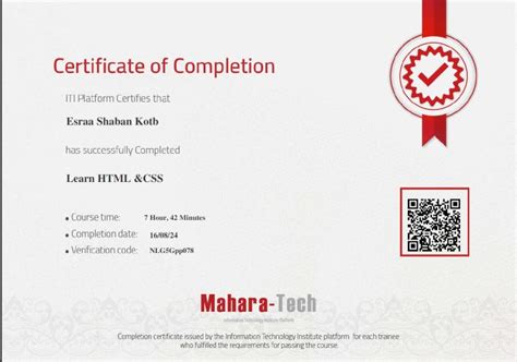 Html Css Webdevelopment Maharatechiti Learningjourney Professionalgrowth Esraa Shaban