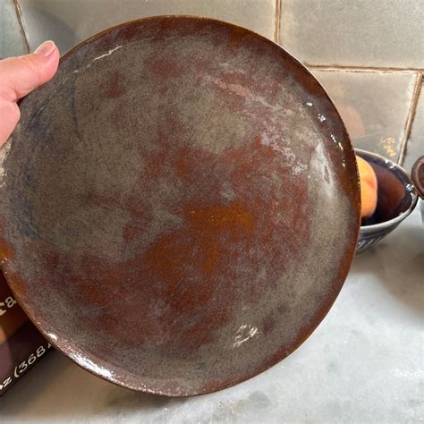 Unique Dinnerware Set Rustic Ceramic 3 Piece Dinner Set Stoneware