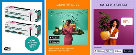 Wiz Elpas Bollard Smart Wifi Outdoor Led Path Light Starter