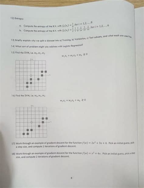 Solved 12 Entropy 0 Compute The Entropy Of The Rv With Xx