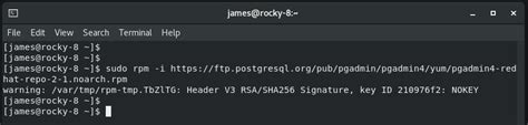 How To Install Pgadmin 4 On Rocky Linux 8 Linuxways
