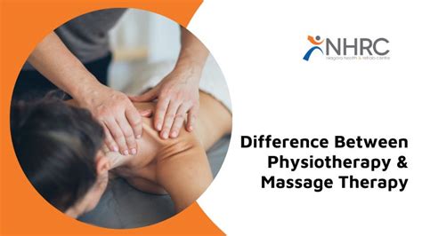 The Difference Between Physiotherapy And Massage Therapy