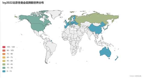 数据可视化 Pycharts实现地理数据可视化（全球地图）