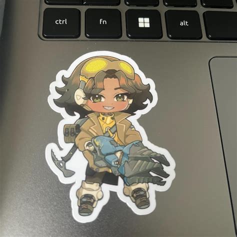 Overwatch Venture Vinyl Sticker Etsy
