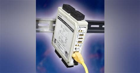 I O Modules Interface Directly To An Ethernet Ip Network Control Design