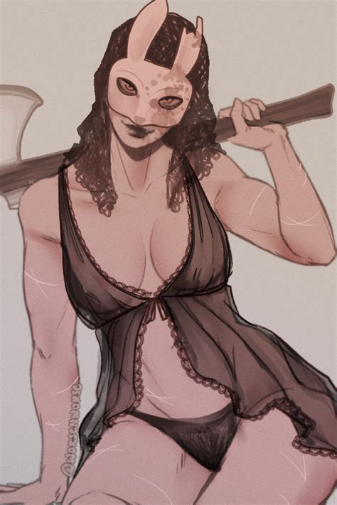 Rule 34 Axe Bunny Mask Dbd Dead By Daylight Huntress Dead By