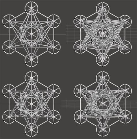 3d Metatron Sacred Geometry By Prex Download Free Stl Model