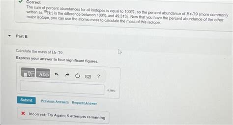 Correct The Sum Of Percent Abundances For All