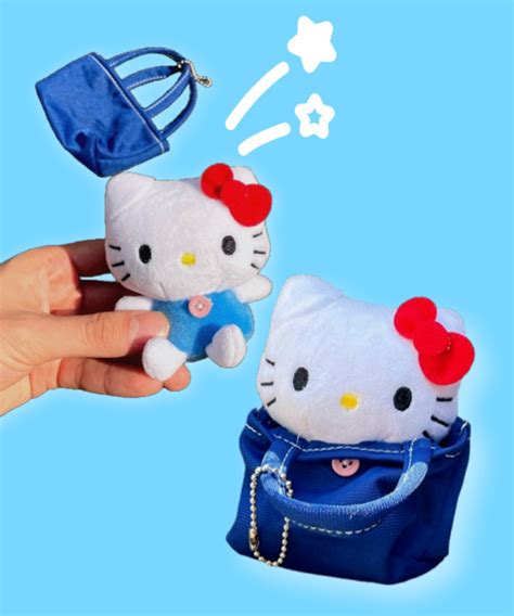 🎀가방쏙키티키링🎀헬로키티 키링 하트 고리 산리오 캐릭터 피규어 팰트 귀여운 인형 열쇠고리 키홀더 가방 고리 털 집사 템 키티 정품 고양이 하이틴 키치 일본 고전 문구 에이블리