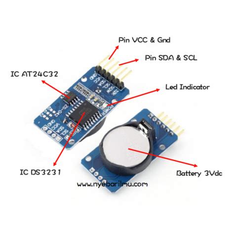 Ds3231 Real Time Clock Rtc Module For Arduino And Raspberry Pi Buy