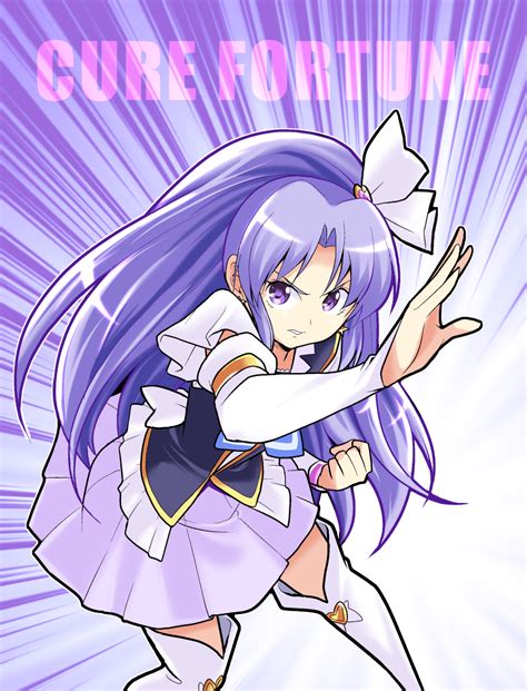 Hikawa Iona And Cure Fortune Precure And 1 More Drawn By Satouyuuki