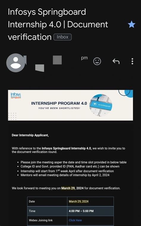 Infosys Springboard4 Internshipjourney Techahead Infosys Springboardinternship Internship