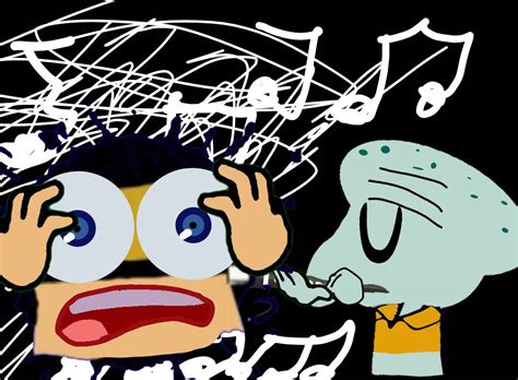 Squidwards Clarinet By Apbsp Headparody On Deviantart