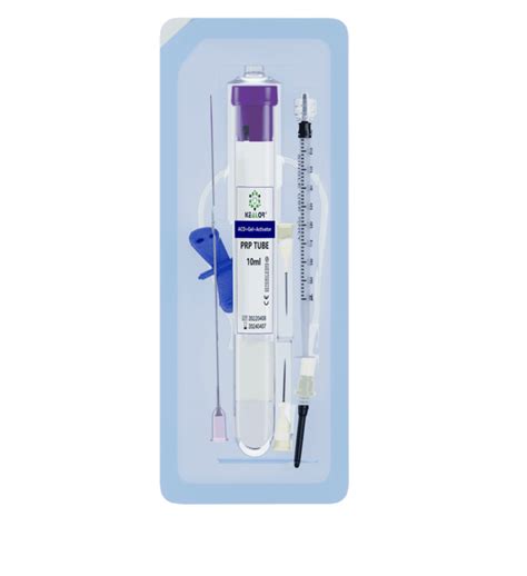 Prp Kit With Activator For Cosmetic Prp Kit Prp Tube Platelet Rich