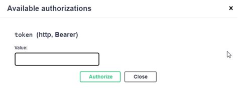 asp core api authentication popup is not showing up in swagger ui