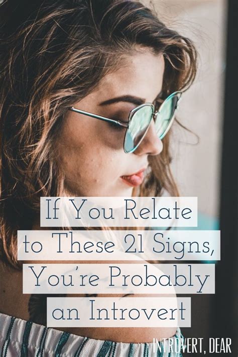 21 Signs That Confirm Youre An Introvert Introvert Extroverted