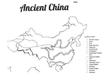 Interactive Map Slideshow For Ancient China By Argatherings Tpt